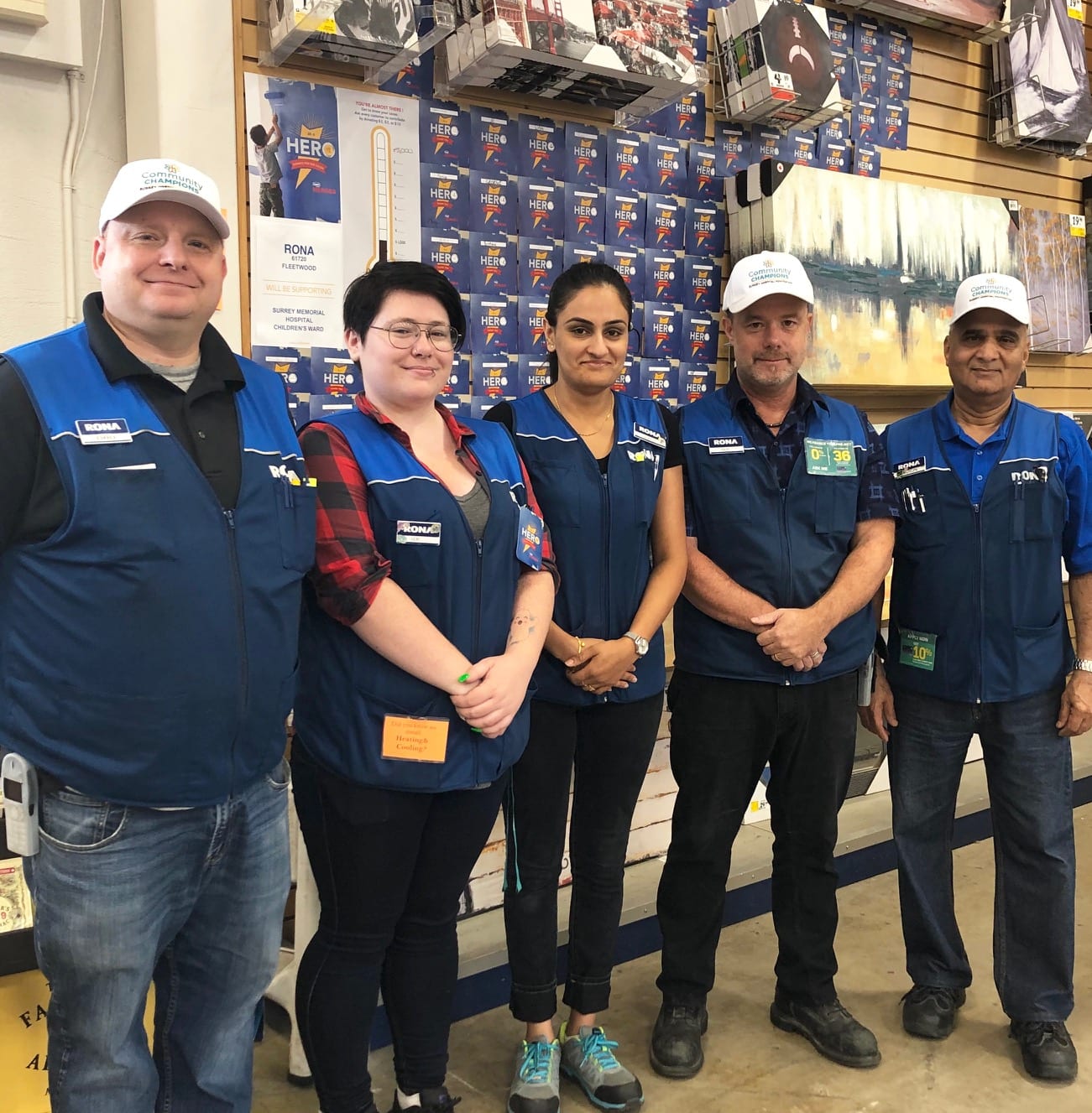 Community Champions: RONA - Surrey Hospitals Foundation, Surrey Charity